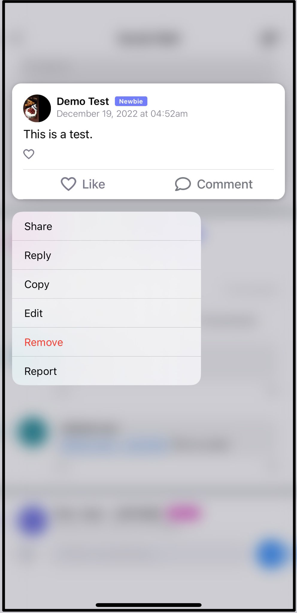 17009 – Social Wall in iOS Academy+ App – KLEQ Help Center